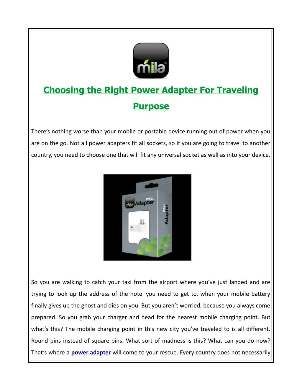 PPT - Power Adapter PowerPoint Presentation, free download - ID:7313842