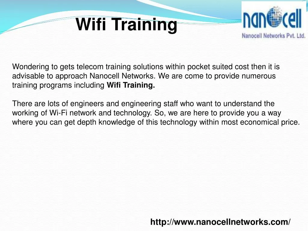 PPT - Wifi Training PowerPoint Presentation, free download - ID:7319439
