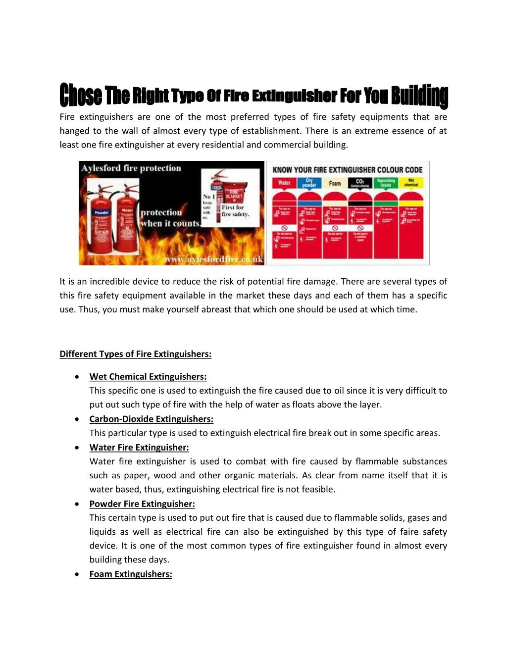 PPT - fire extinguishers PowerPoint Presentation, free download - ID ...