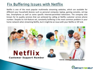 PPT - How to Fix Buffering Issues with Netflix PowerPoint Presentation ...