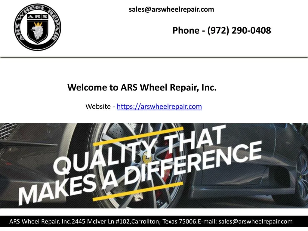PPT - Dallas rim repair PowerPoint Presentation, free download - ID:7322509
