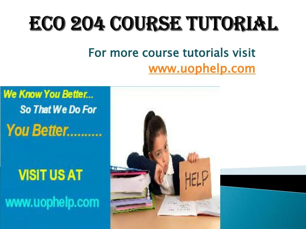 PPT - ECO 204 Squared Instruction Uophelp PowerPoint Presentation, free ...
