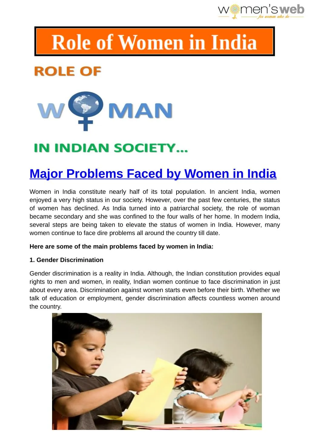 PPT - Major Problems Faced by Women in India PowerPoint Presentation ...