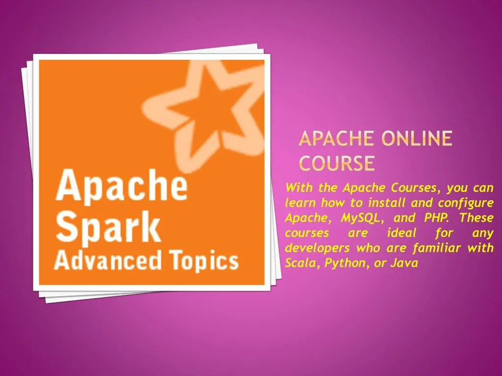 PPT - Apache Online Course PowerPoint Presentation, free download - ID:7325323