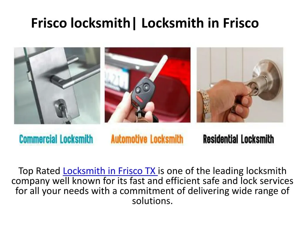 PPT - Frisco Locksmith PowerPoint Presentation, free download - ID:7325415