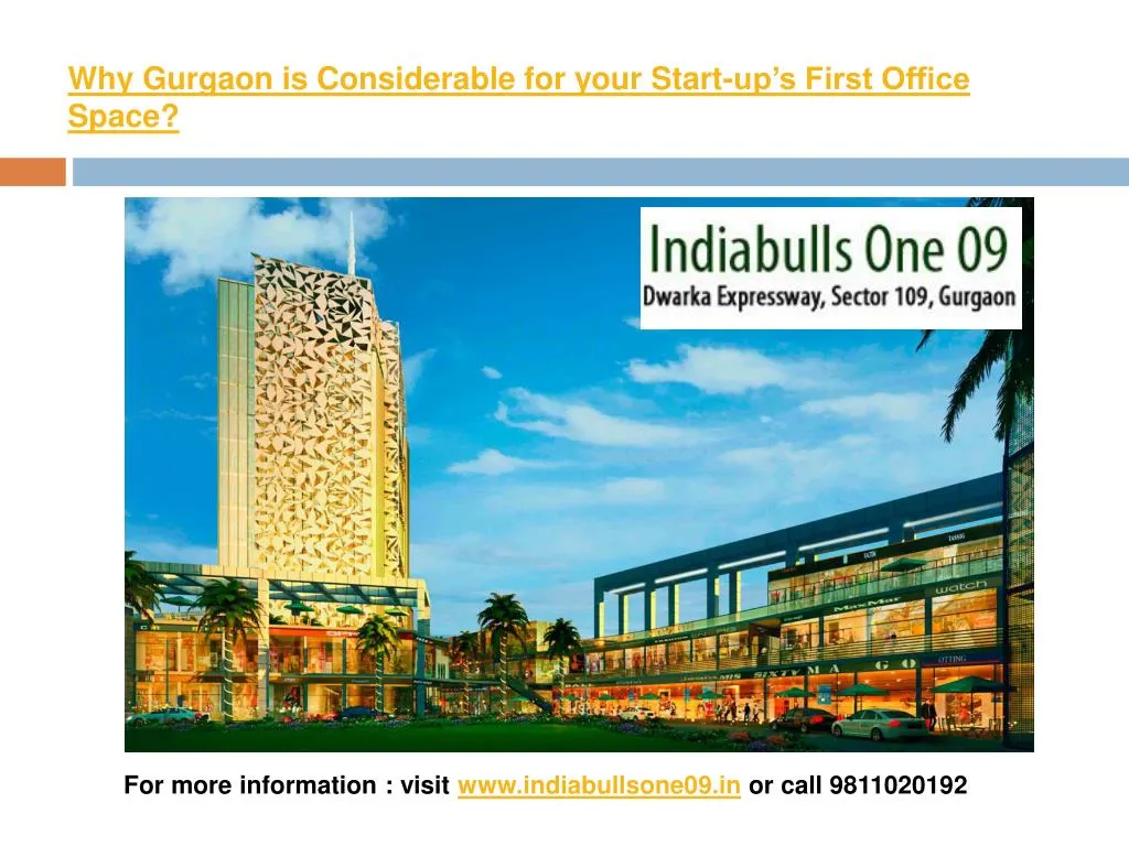 PPT - Why Gurgaon is Considerable for your Start-up’s First Office ...