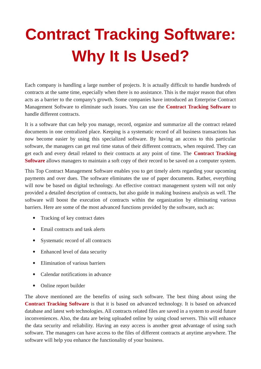 PPT - Contract tracking software - convergepoint PowerPoint ...