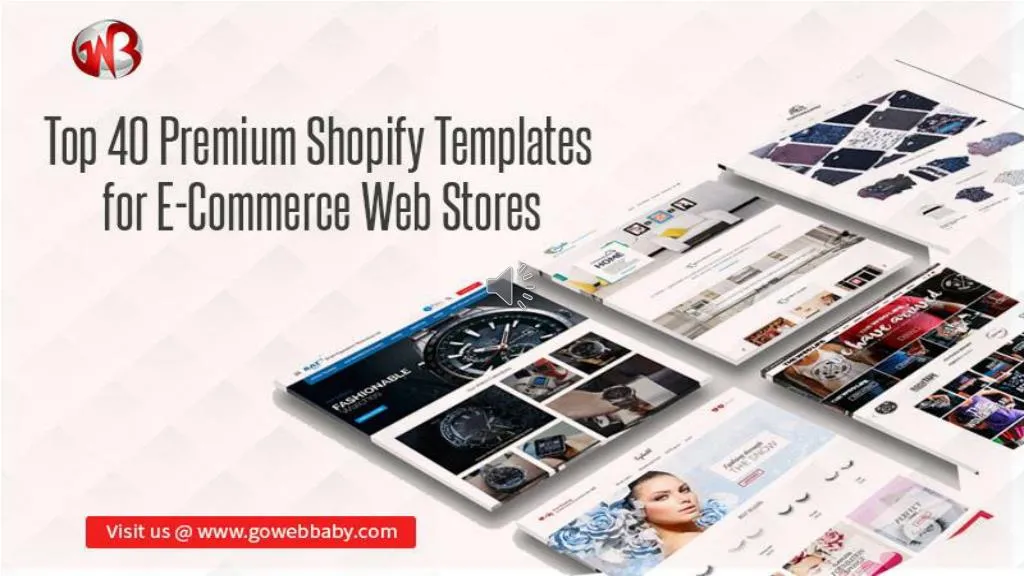 PPT - Top 40 Premium Shopify Templates for eCommerce Web Stores ...