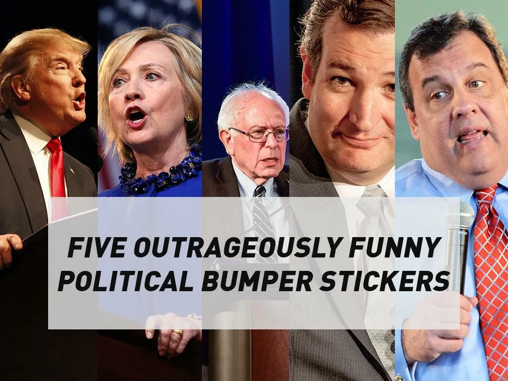 PPT - Five Outrageously Funny Political Bumper Stickers PowerPoint ...