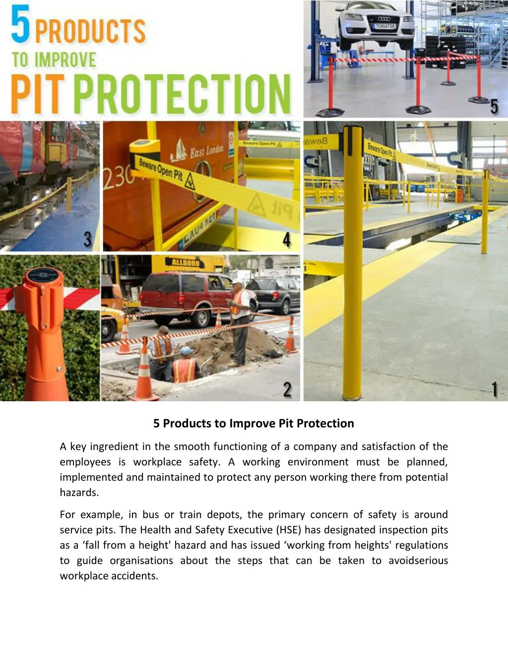 PPT - 5 Products to Improve Pit Protection PowerPoint Presentation ...