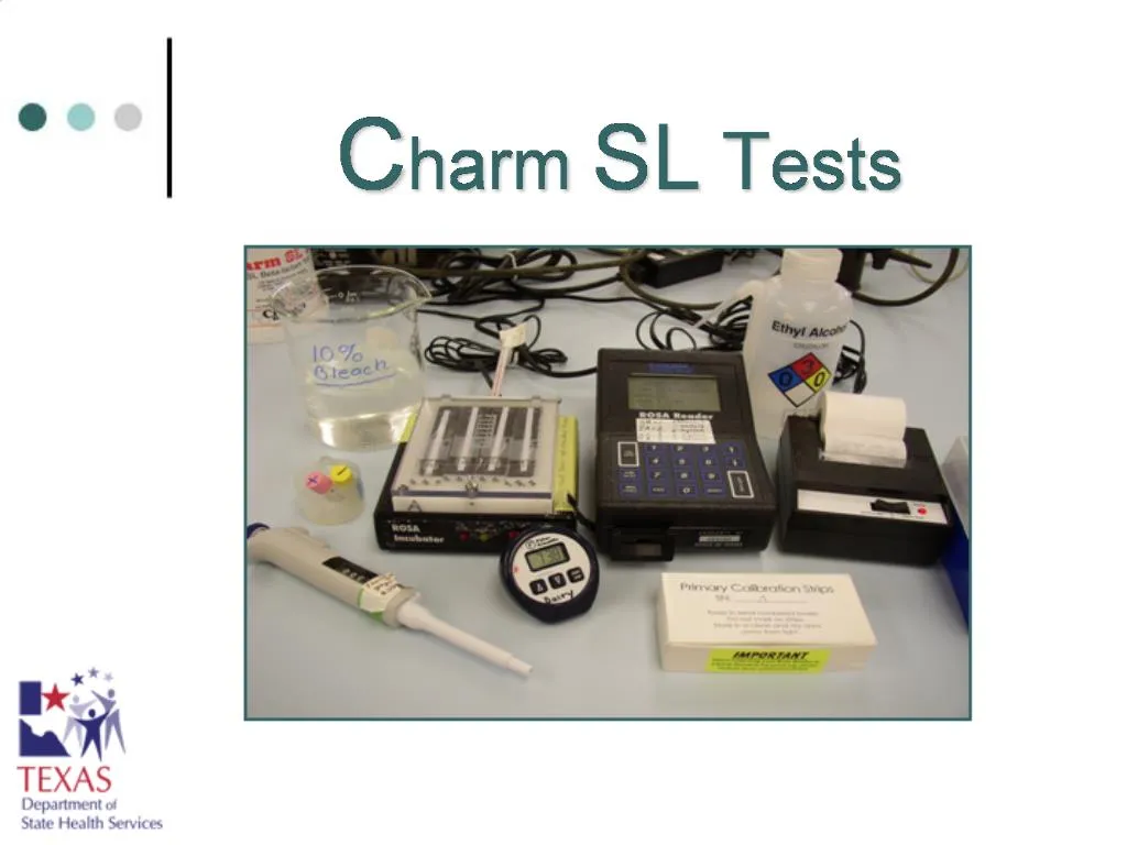 PPT - Charm SL Tests PowerPoint Presentation, free download - ID:734360