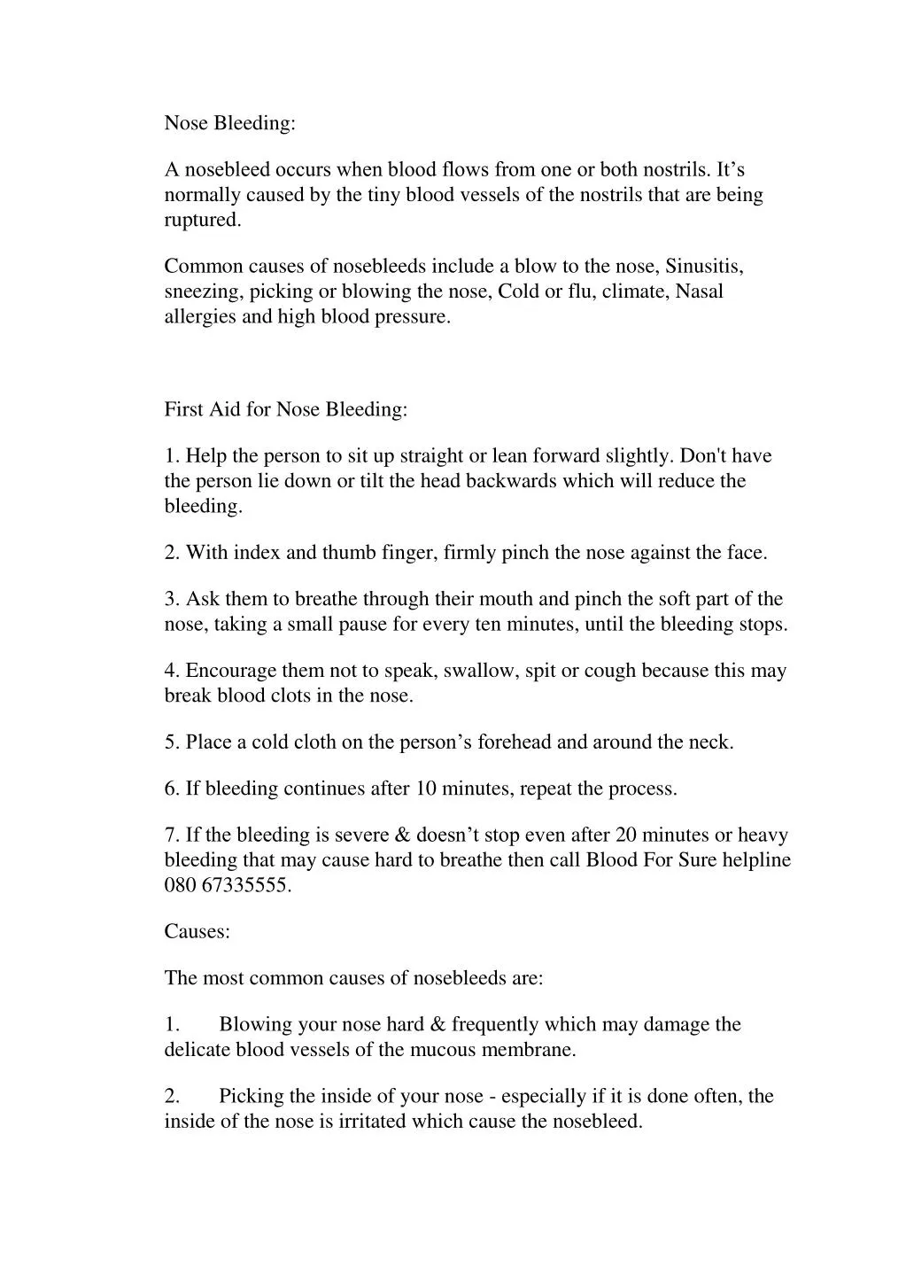 PPT - First Aid for Nose Bleeding PowerPoint Presentation, free ...