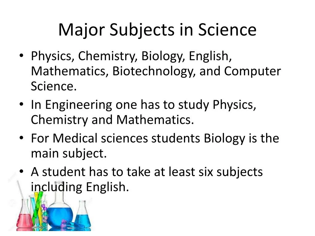 PPT - What is the Career Scope for Students who Chose Science After ...