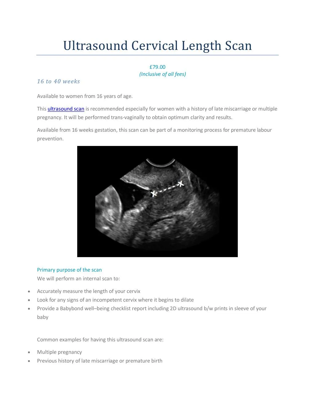 PPT - Ultrasound cervical length scan PowerPoint Presentation, free ...