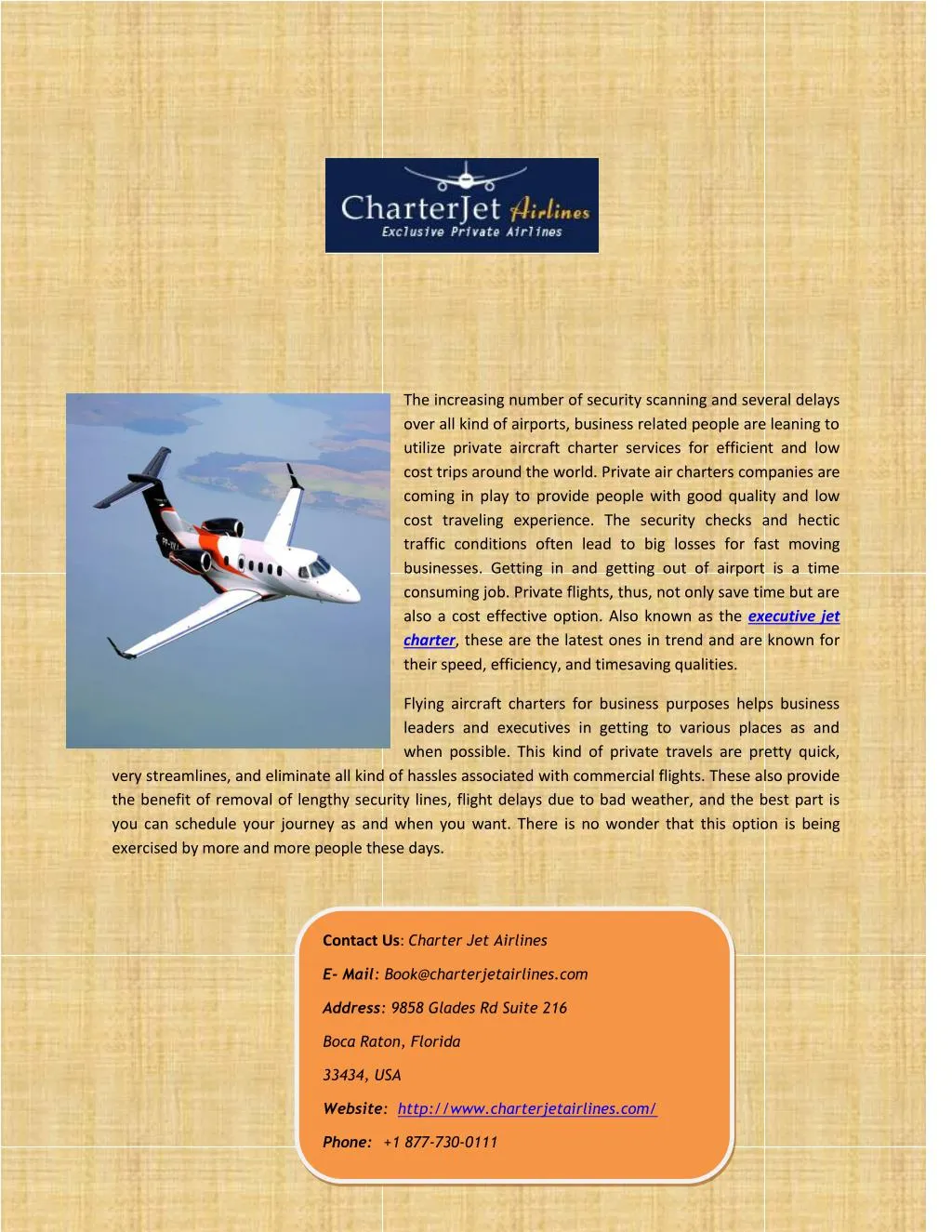 PPT - Private Plane Charter PowerPoint Presentation, free download - ID ...