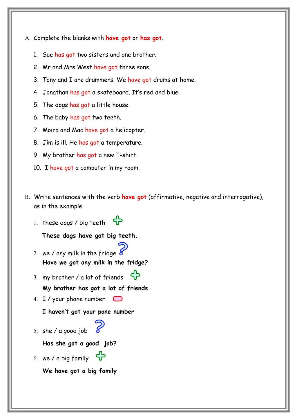 PPT - UTILIZACION DE HAVE GOT PowerPoint Presentation, free download ...