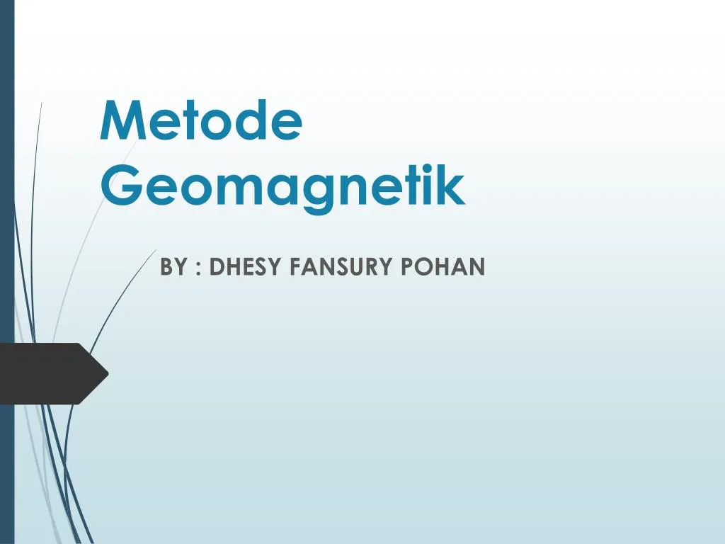 PPT - geomagnetik PowerPoint Presentation, free download - ID:7353188