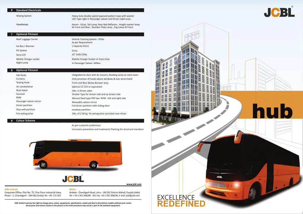PPT - Hub: Luxury Bus Manufactured by JCBL PowerPoint Presentation ...