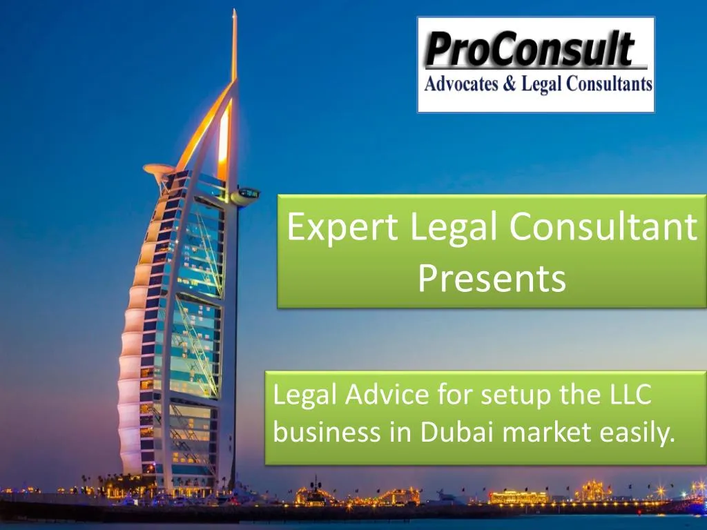 PPT - Legal Advisor - Establish Legal Business in Dubai PowerPoint ...