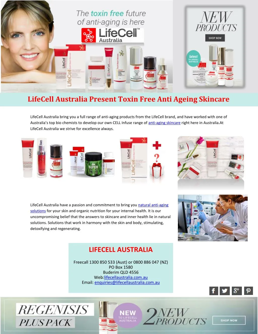 PPT - LifeCell Australia Present Toxin Free Anti Ageing Skincare PowerPoint Presentation - ID ...