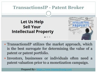 PPT - Know About Patents and Their Value PowerPoint Presentation - ID ...