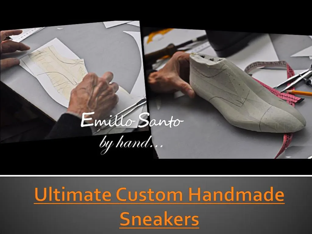 PPT - Stunning Custom Handmade Sneakers PowerPoint Presentation, free ...