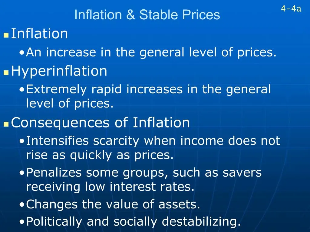 PPT - Inflation Stable Prices PowerPoint Presentation, free download ...