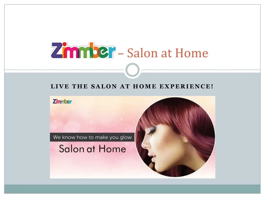 PPT - Beauty Services at Home - Zimmber PowerPoint Presentation, free ...
