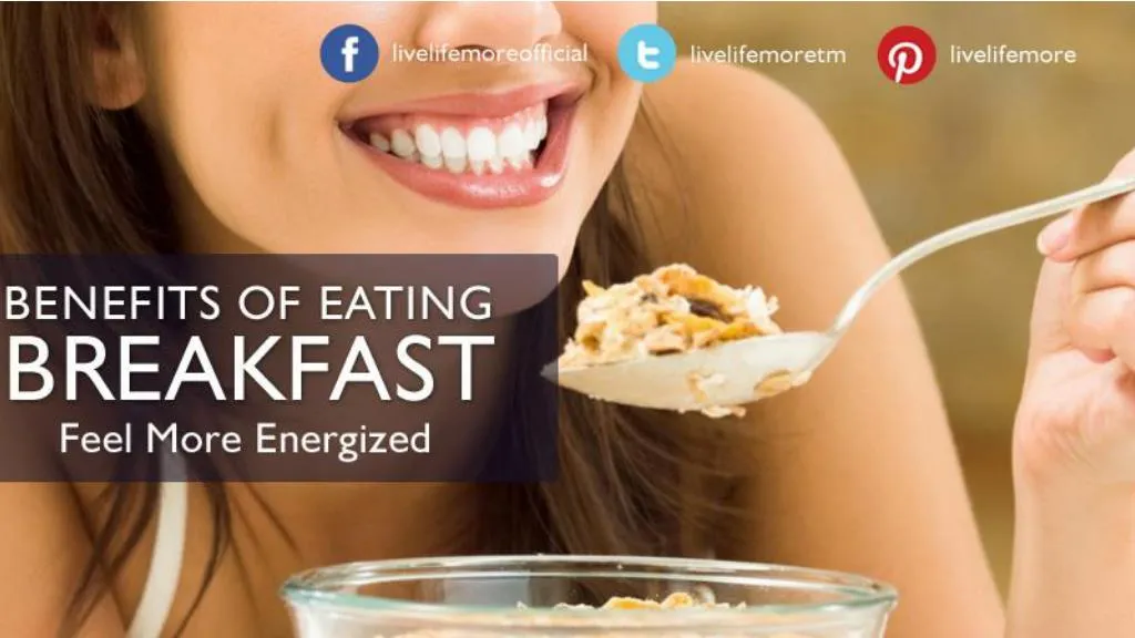 PPT - Top 7 Benefits of Eating Breakfast - Live Healthy | Live Life ...