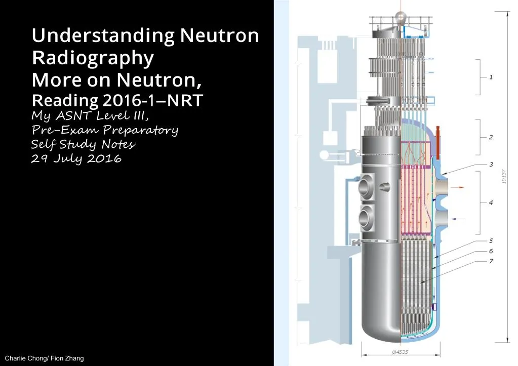 PPT - Understanding Neutron Radiography Reading VIII Part 1 of 2 13 ...