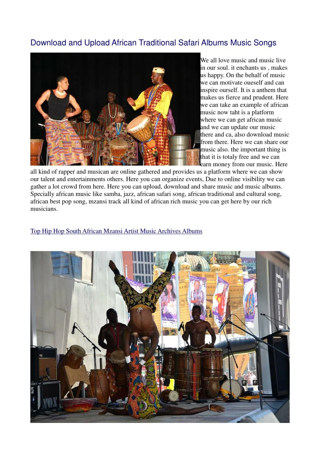 PPT - African Sub Saharan and Wedding Folk Music Spiritual Album Tracks ...