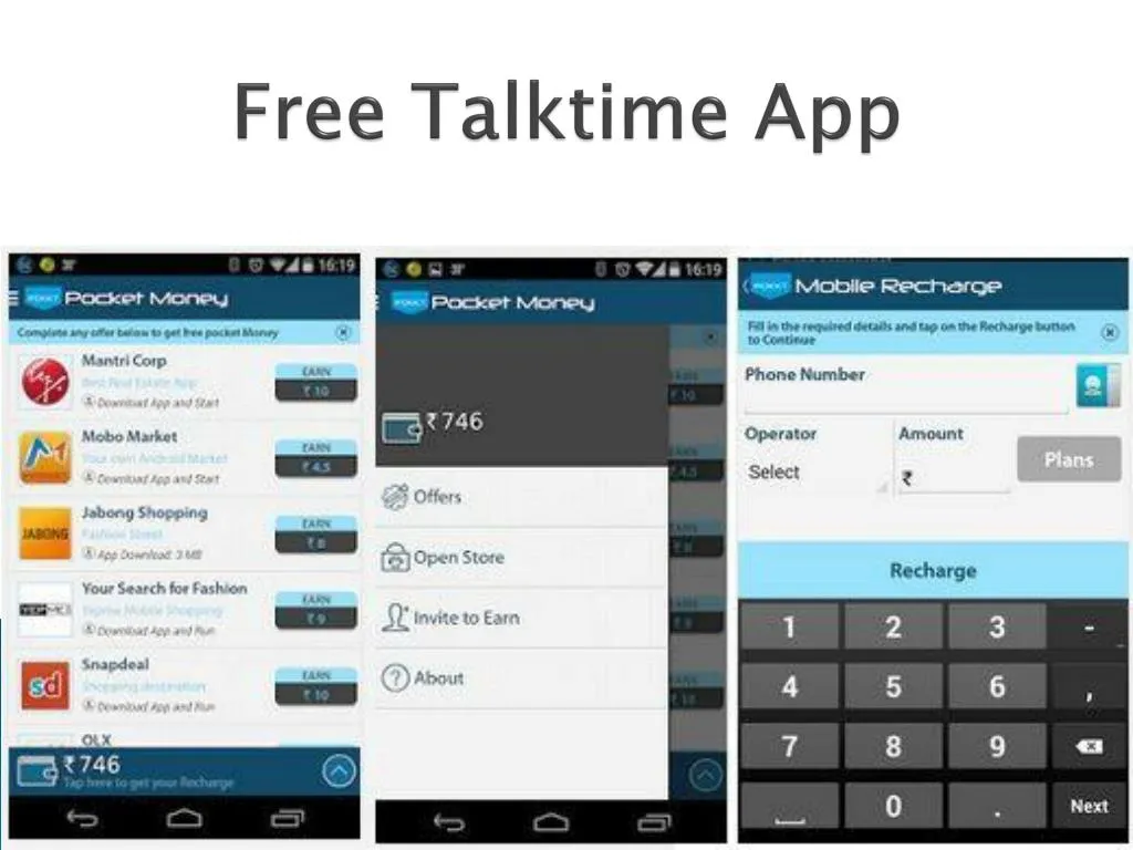 PPT - How to win your share of free talktime app? PowerPoint ...