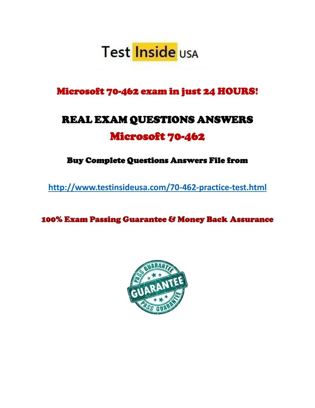 PPT - Microsoft 70-462 Past Papers PowerPoint Presentation, free ... PPT - Microsoft 70-462 Past Papers PowerPoint Presentation, free ...