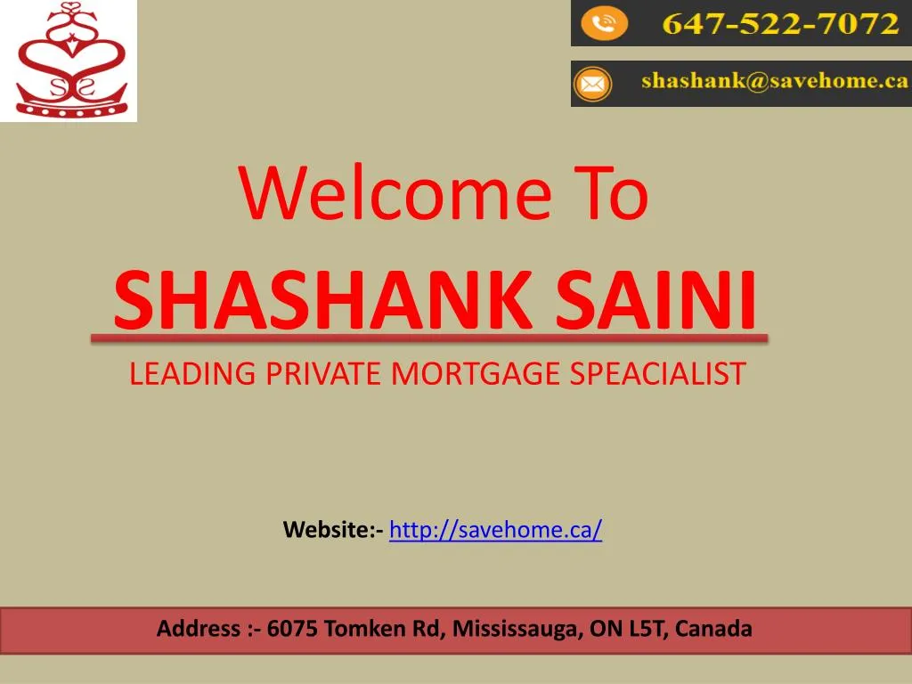 PPT - SHASHANK SAINI PowerPoint Presentation, free download - ID:7391524