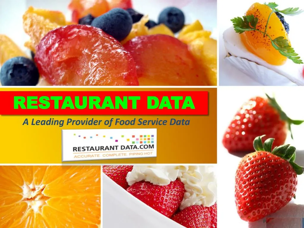 PPT - Restaurant Data PowerPoint Presentation, free download - ID:7392905