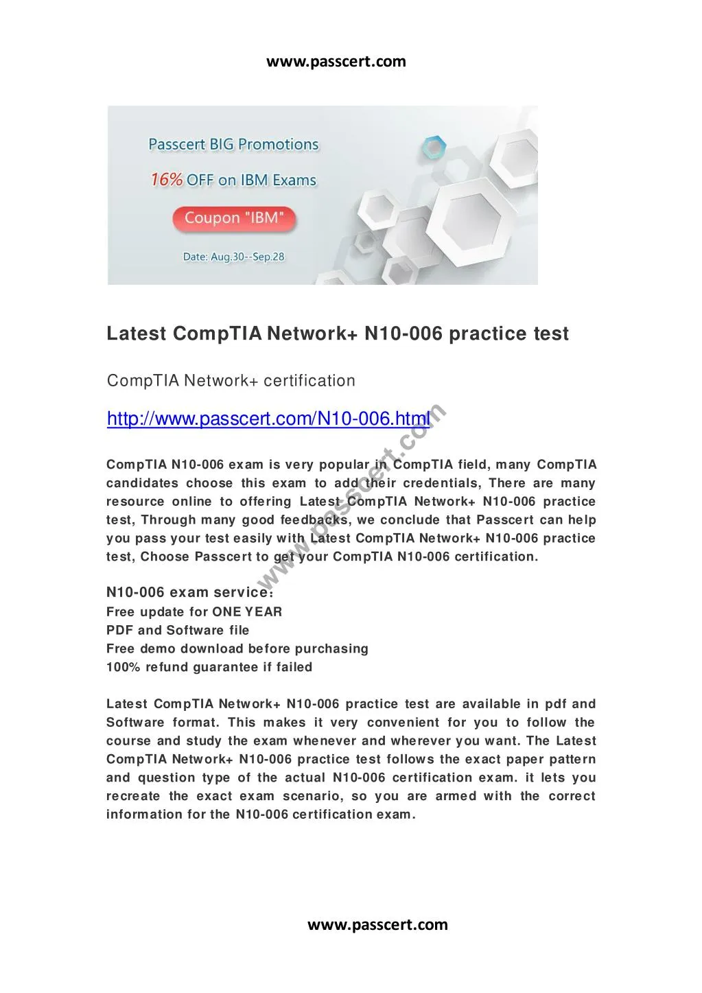 PPT - CompTIA Network N10-006 practice test PowerPoint Presentation ... PPT - CompTIA Network N10-006 practice test PowerPoint Presentation ...