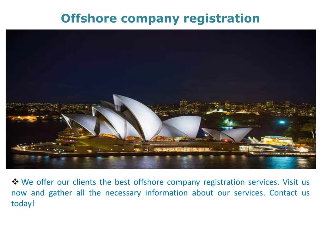 PPT - Offshore company registration PowerPoint Presentation, free ...