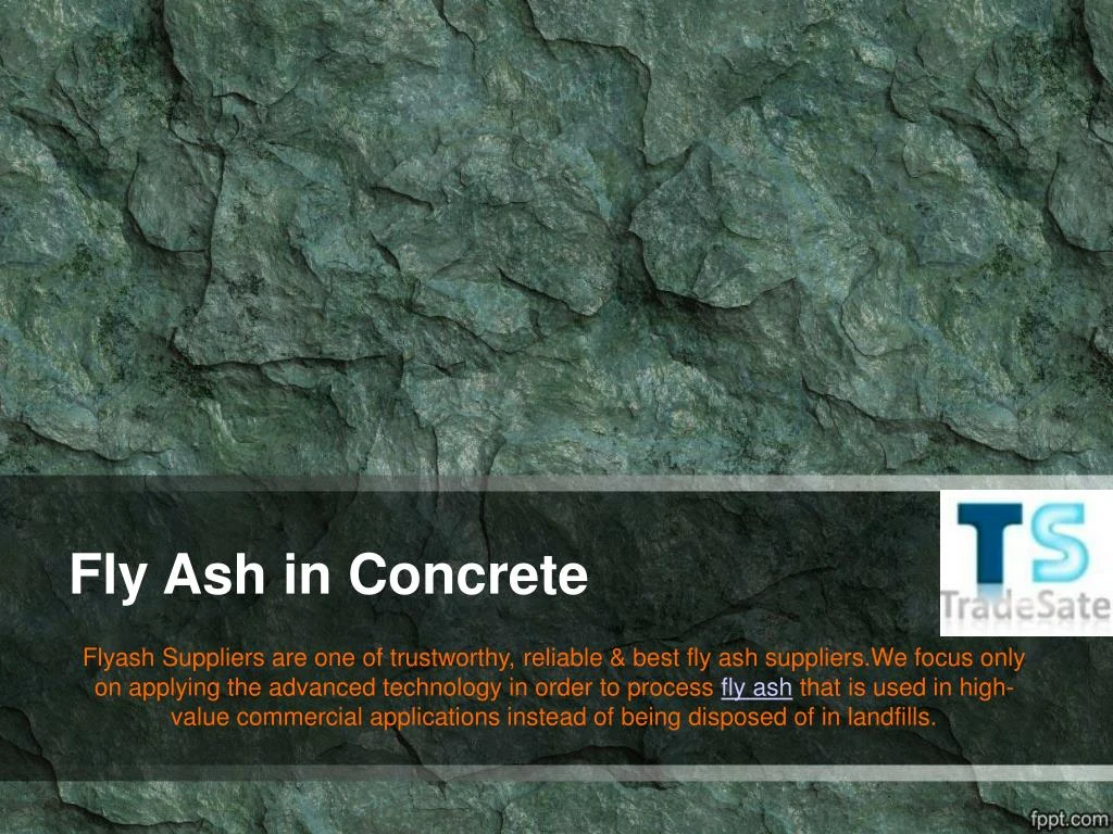 PPT - Fly Ash in Concrete PowerPoint Presentation, free download - ID ...