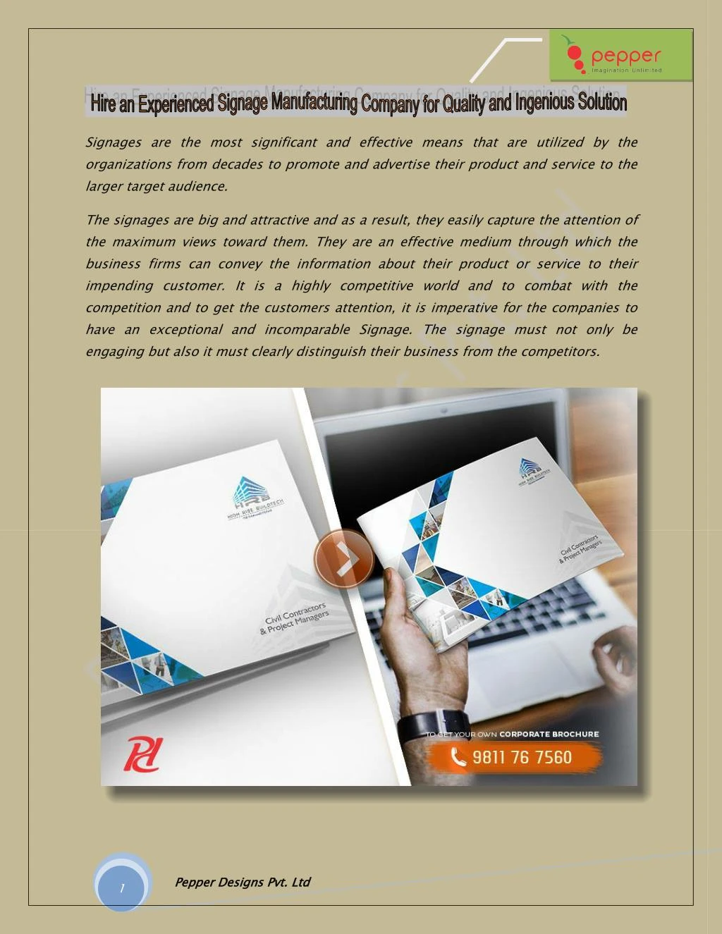 PPT - Signage Design As A Promotional Technique PowerPoint Presentation ...