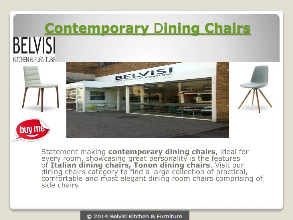 PPT - Contemporary Dining Chairs PowerPoint Presentation, free download ...