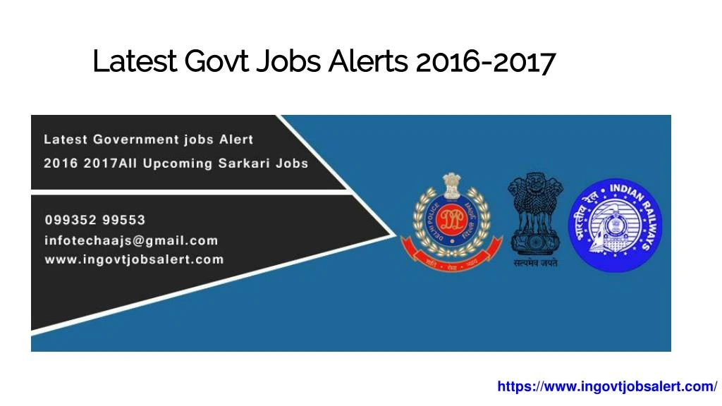 PPT - latest government Jobs PowerPoint Presentation - ID:7408708