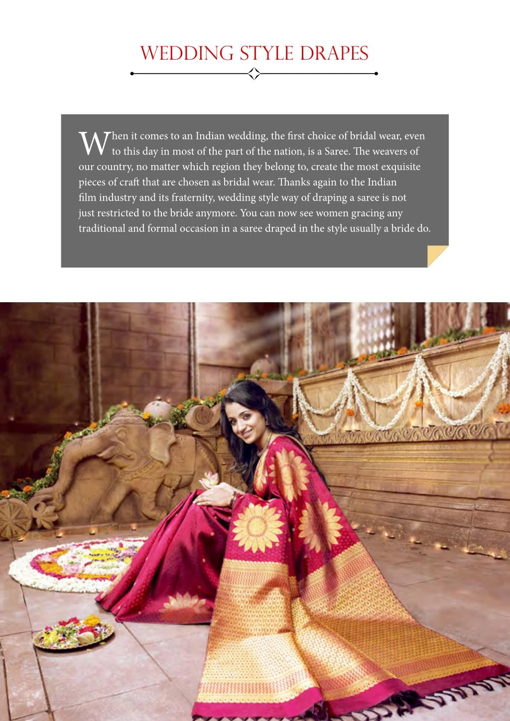 PPT - Know About Different Styles of Wearing Saree - Saree Draping ...