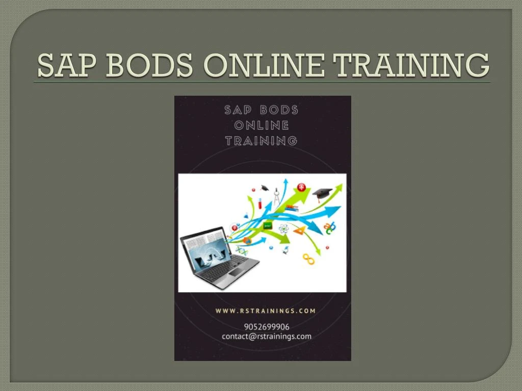 PPT - SAP BODS course material|course content|sap bods Online training ...