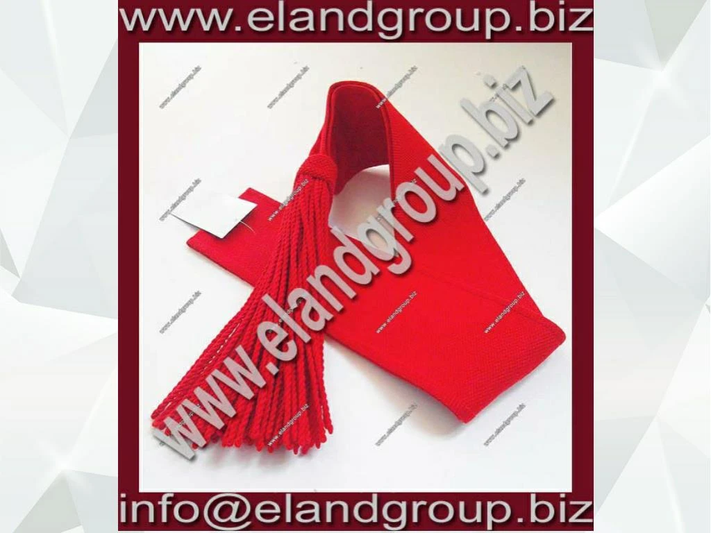 PPT - Sergeants Scarlet Shoulder Sashes PowerPoint Presentation, free ...