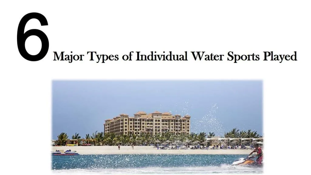 PPT - 6 Major Types of Individual Water Sports Played PowerPoint ...