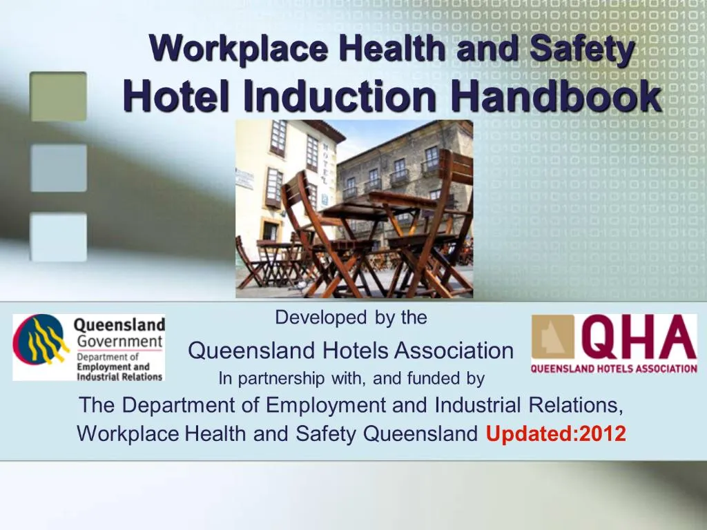 PPT - Workplace Health and Safety Hotel Induction Handbook PowerPoint ...