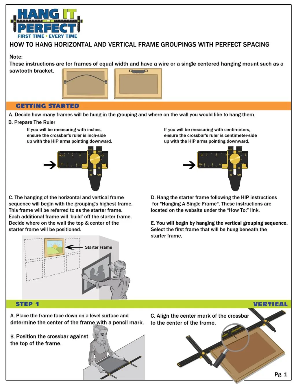 PPT - Hang Both Horizontal and Vertical Grouped Frames PowerPoint ...