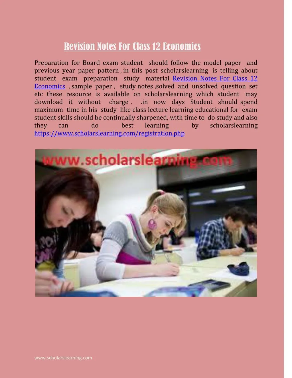 PPT - Revision Notes For Class 12 Economics PowerPoint Presentation ...