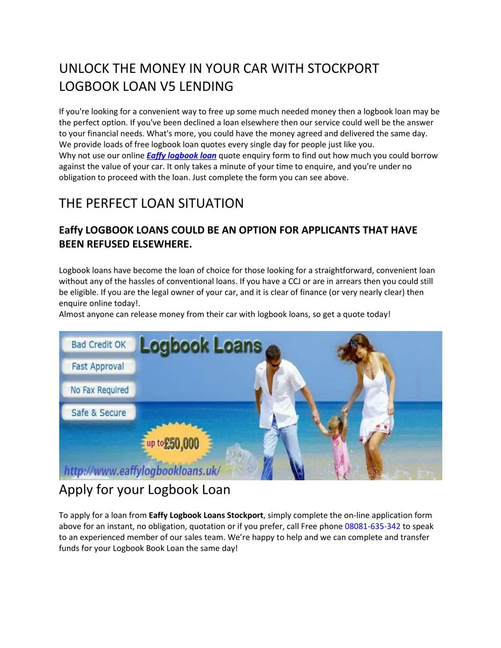 PPT - Logbook Loans Get Loan Against Car: Eaffy Logbook Loans ...