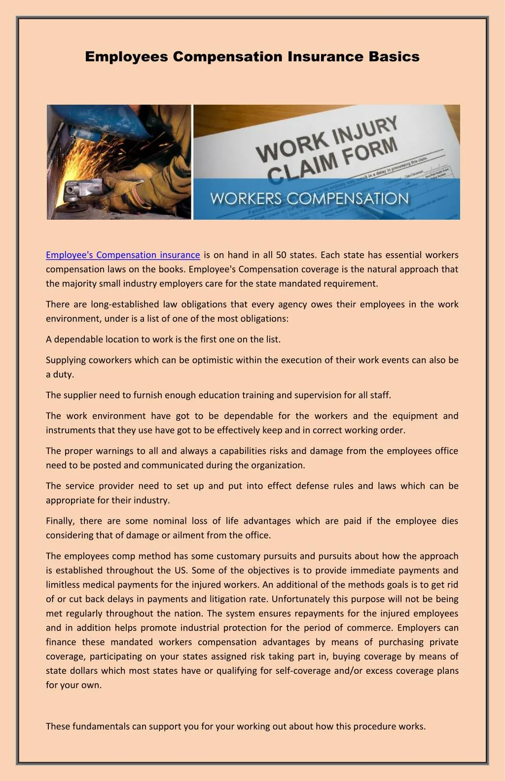 PPT - Albany Workers’ Compensation Insurance PowerPoint Presentation - ID:7457911